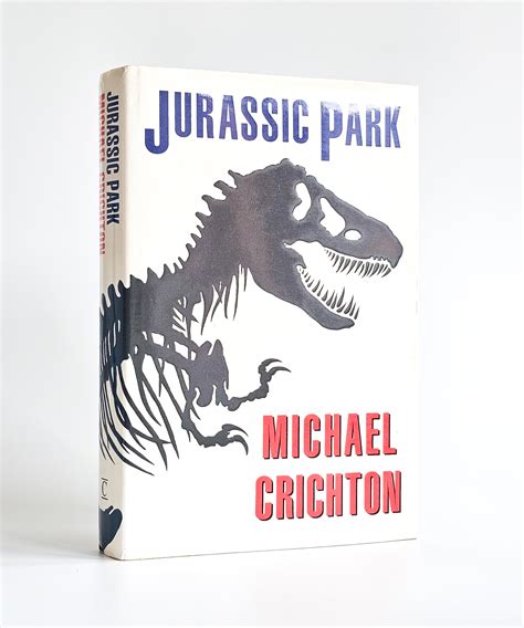 Jurassic Park By Crichton Michael Very Good Hardcover 1991 1st