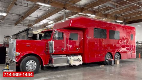 Custom Peterbilt Rv Before And After Youtube