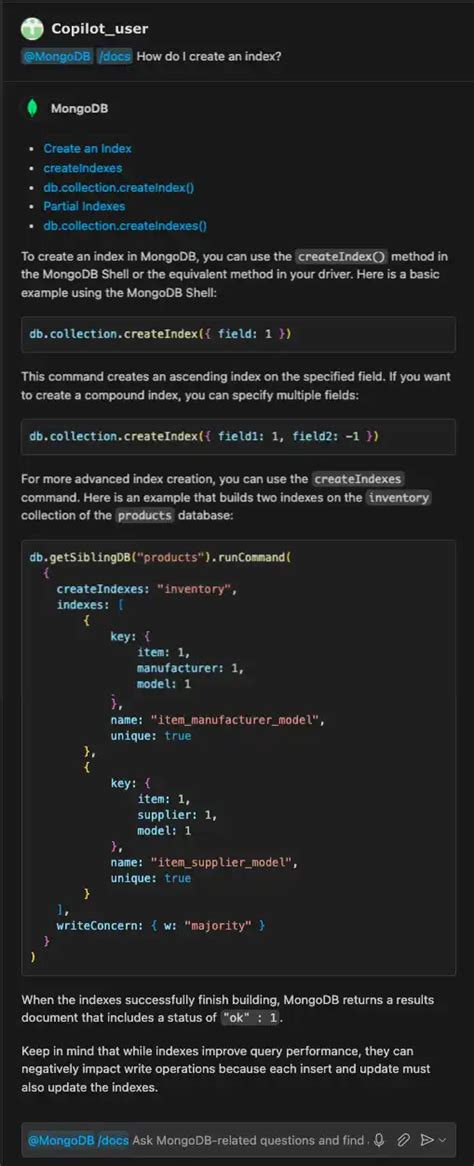 Docs Command Vs Code Extension Mongodb Docs