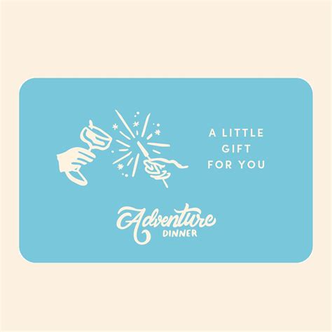 T Card — Adventure Dinner