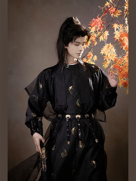 Tang Hanfu Stylish Knight Round Collar Robe Timelesshanfu