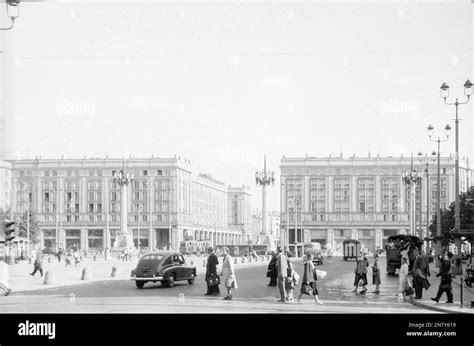 Warsaw City Center Plac Konstytucji Warsaw Mazovia Poland 1956