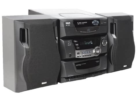 Black Friday Rca Rs1285 Compact Stereo System