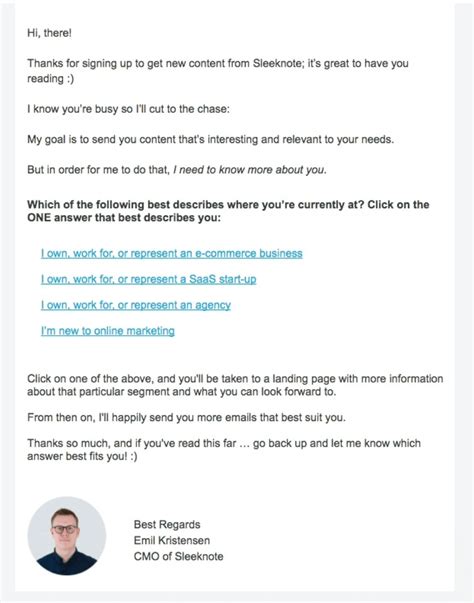 10 Saas Survey Email Examples Template