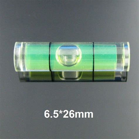 Haccury Acrylic Bubble Level Water Level Vials Met Vicedeal