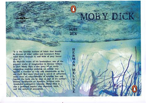 Paulas Creative Solutions Moby Dick Book Cover
