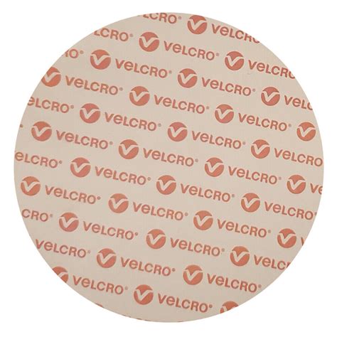 Velcro® Round Discs White 60100mm Kiss Cut Trade And Bulk Uk Hook