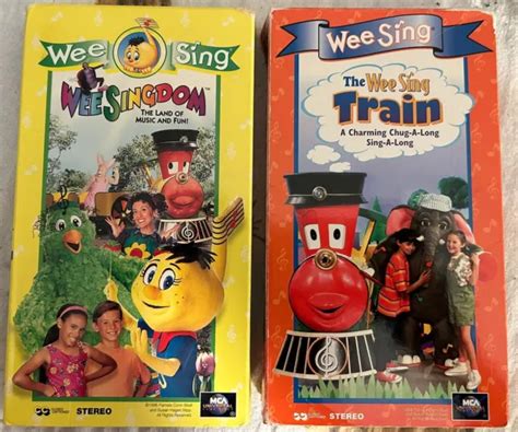 Wee Sing Train And Wee Singdom Vhs Lot £2315 Picclick Uk