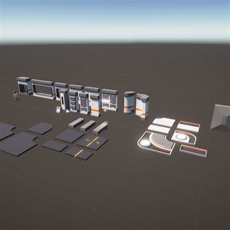 I Published A Small 3d Sci Fi Kit For Prototyping I Ll Update It Over Time Link In The