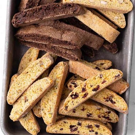 Traditional Biscotti Recipe 4 Flavor Variations Feel Good Foodie