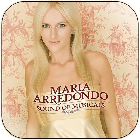 Maria Arredondo Sound Of Musicals Album Cover Sticker Album Cover Sticker