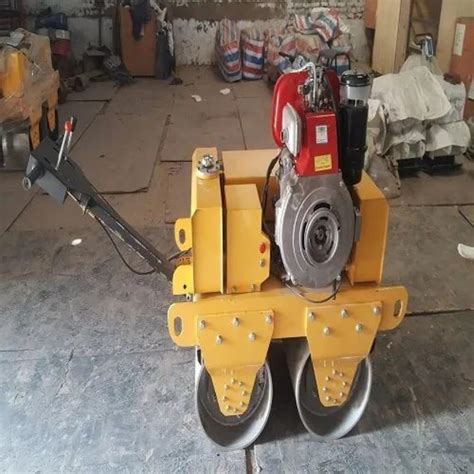 Roller Walk Behind 45 Hp 2000 Rpm Double Drum Roller Price