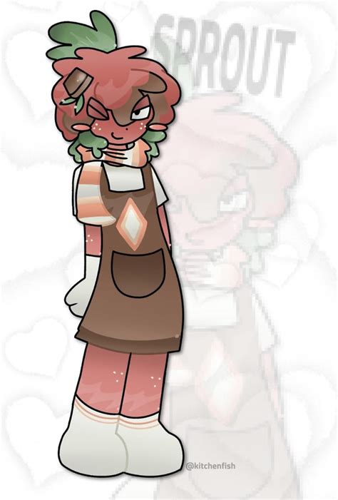 Salted Caramel Sprout Dandys World In 2024 Dandy Sketch Book