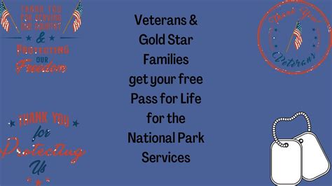 Veterans And Gold Star Families Get Your Free Life Time Pass Youtube