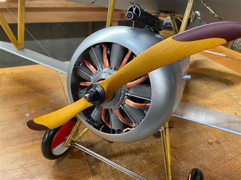 Ww1 Le Rhone 9c Dummy Radial Engine Half Cylinder Scale Rc Engines