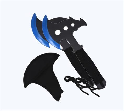 2 Piece Set Blue Axes Pacific Solution