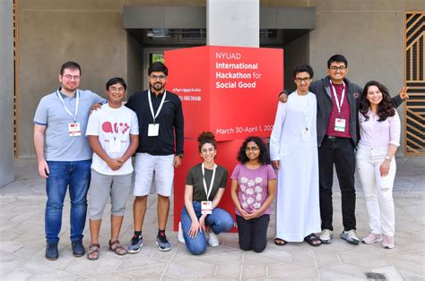 Team Tackling Environmental Challenges Wins Nyu Abu Dhabi First Ever