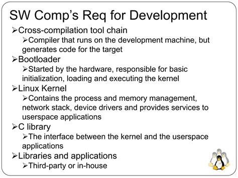 Introduction To Embedded Linux Device Driver And Firmware Ppsx