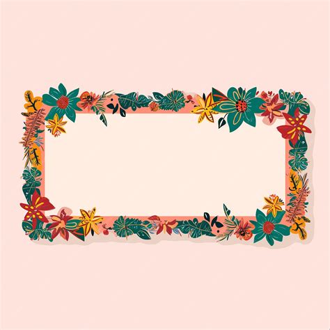 premium vector call to action button with starry flowery border