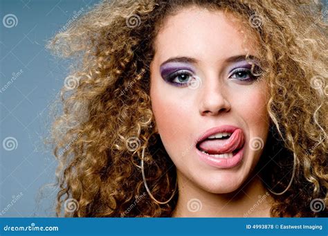 Licking Lips Royalty Free Stock Photos Image