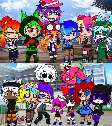 The Ladies Of Smg4glitch By Kanohi Zeo On Deviantart