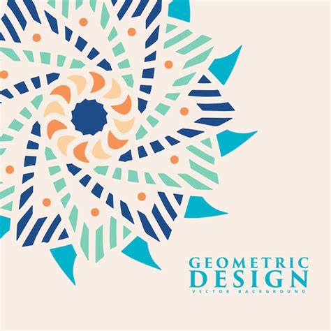 Premium Vector Geometric Abstract Pattern Background