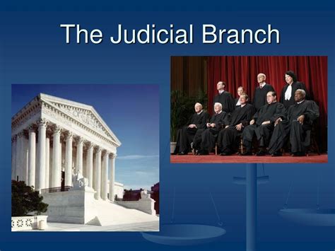 Ppt The Judicial Branch Powerpoint Presentation Free Download Id