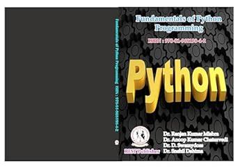 Buy Fundamentals Of Python Programming Book Online At Low Prices In India Fundamentals Of