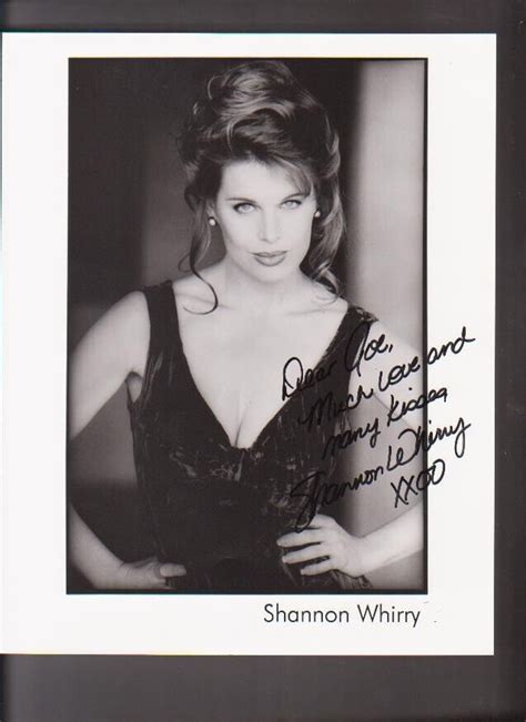 Sexy Shannon Whirry Signed 8 X 10 Photo Beautiful 4705448815
