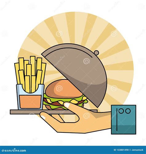 Fast Food Combo Stock Vector Illustration Of Bread 133801498