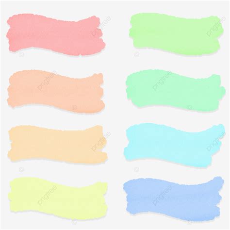 Conjunto De Cuadros De Texto Coloridos Png Cajas De Texto Lindos