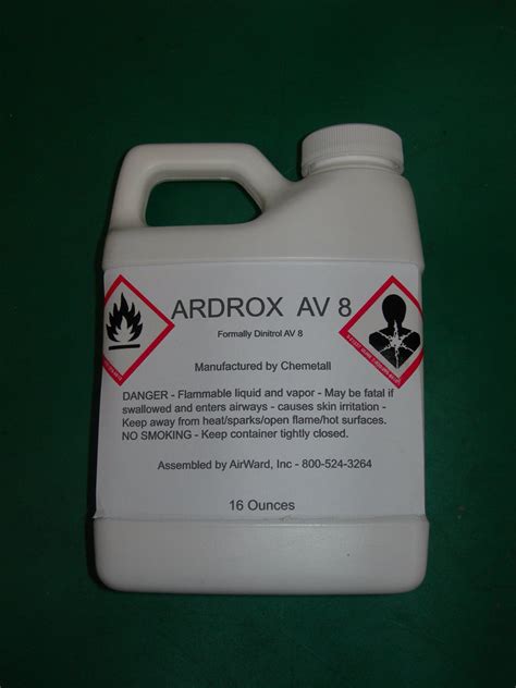 Ardrox Av8 Corrosion Preventative 16 Ounces Airward Inc