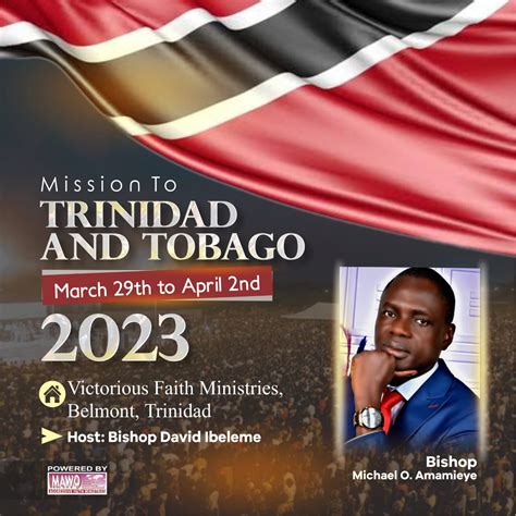 Mission To Trinidad And Tobago Aggressive Faith Ministries