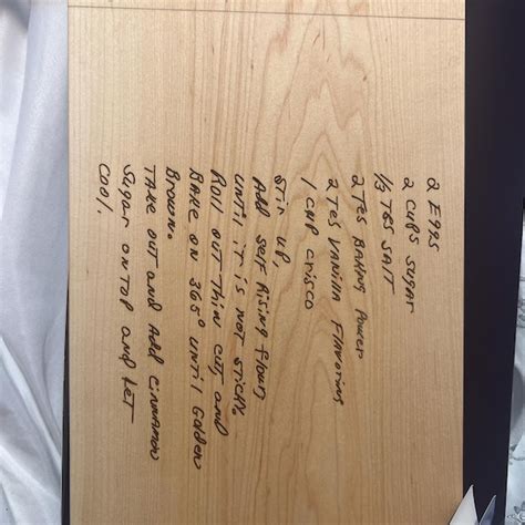 Conversion Chart Cutting Board Custom Kitchen Decor Housewarming T