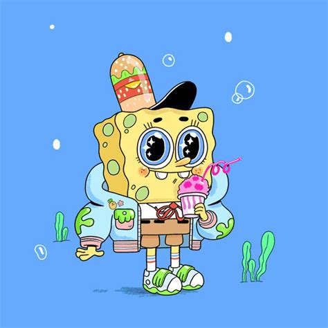 Spongebob Sandy Plush Spongebob Drawings Funny Drawings Spongebob Wallpaper