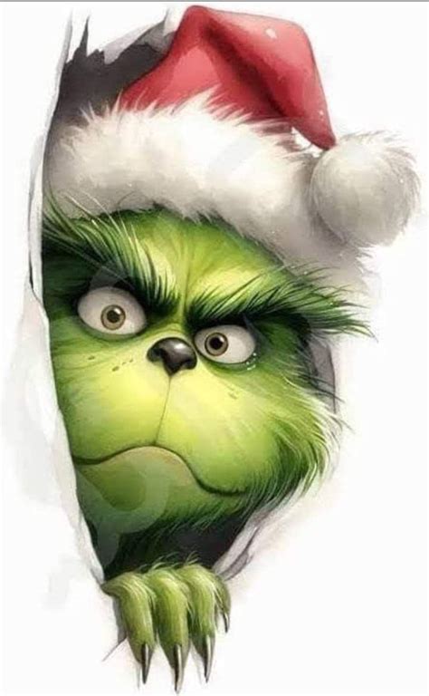 Pictures Of The Grinch Face