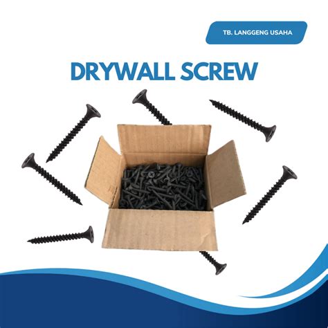 Jual Scrup Sekrup Skerup Box Coklat Gypsum Gipsum Sekrup Drywall Gypsum 6x1 6x2 6x1 1 2 1 4 3 4