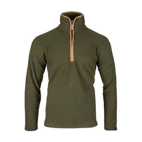 Jack Pyke Dark Olive 14 Zip Fleece Unisex Wreal Sports
