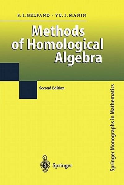 Methods Of Homological Algebra