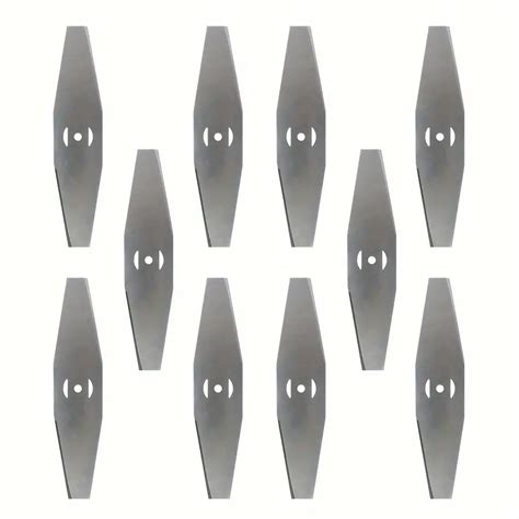 10팩 잔디 깎기 6인치 직선 날 범용 잔디 깎기 액세서리 Temu Republic Of Korea