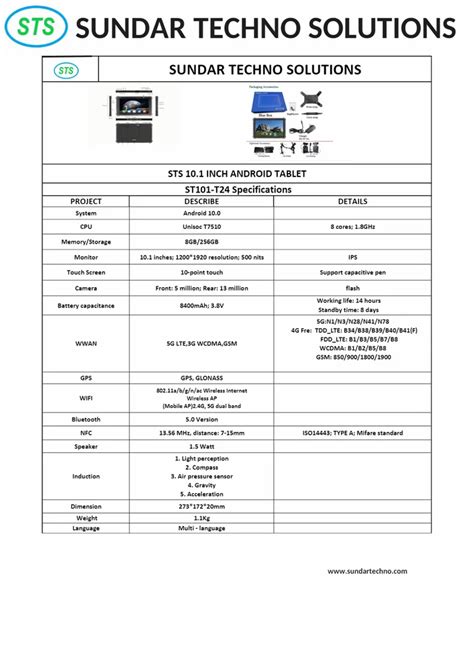 101 Inch Android Tablet At ₹ 45000piece रग्गड प्रणाली In Bengaluru