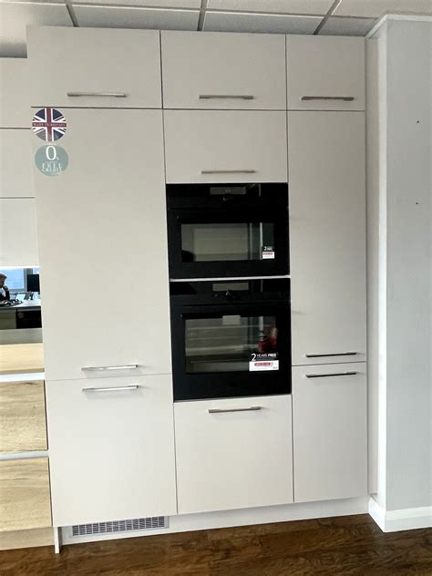 Ex Display Optiplan Linear Kitchen With Worktops And Some Appliances