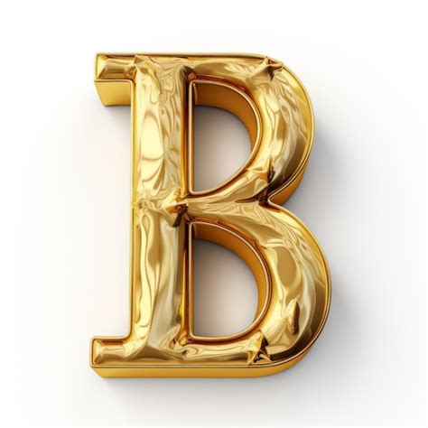 황금 문자 B 이미지 Freepik에서 무료 다운로드