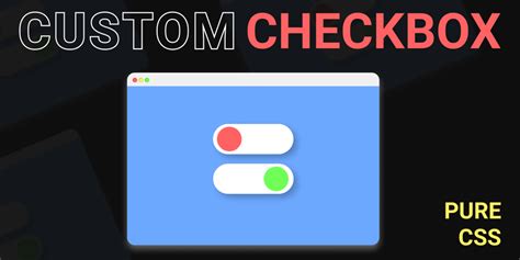 How To Make Custom Checkbox In Html Pure Css Dev Community