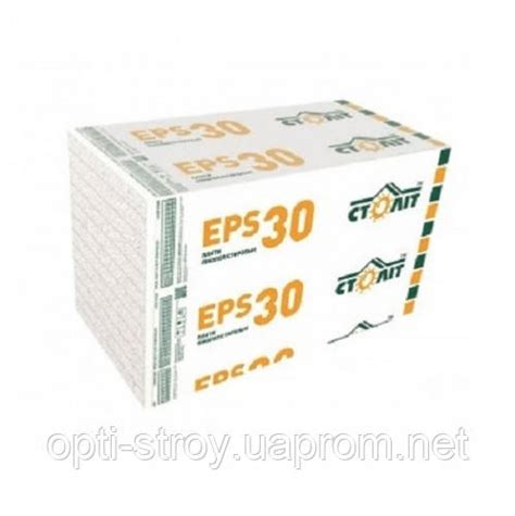 Купить Столит Пенопласт EPS-30 (8-8,5кг/м3) 1000x1000 мм, 50 мм, цена ...