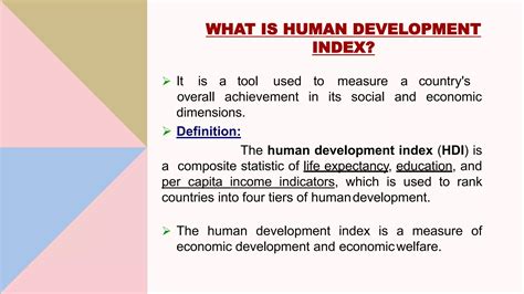 Indicators Of Human Developmentpptx
