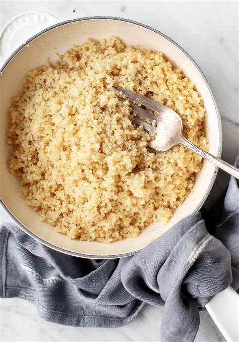 How To Cook Fluffy Quinoa Recipe Love And Lemons