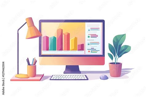 Data Driven Marketing Success Visualizing Growth And Strategy With Charts And Graphs On A