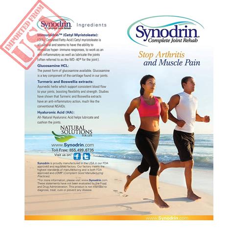Buy Synodrin Topical Gel Cream Helps Relieve Arthritis Muscle And Joint