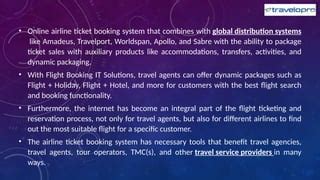 Airline Ticket Booking System Flight Ticket Reservation System Pptx
